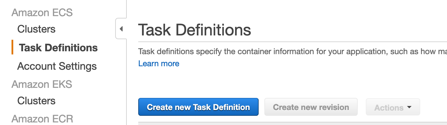 Create Task Definition For Wordpress Docker Project Salzam