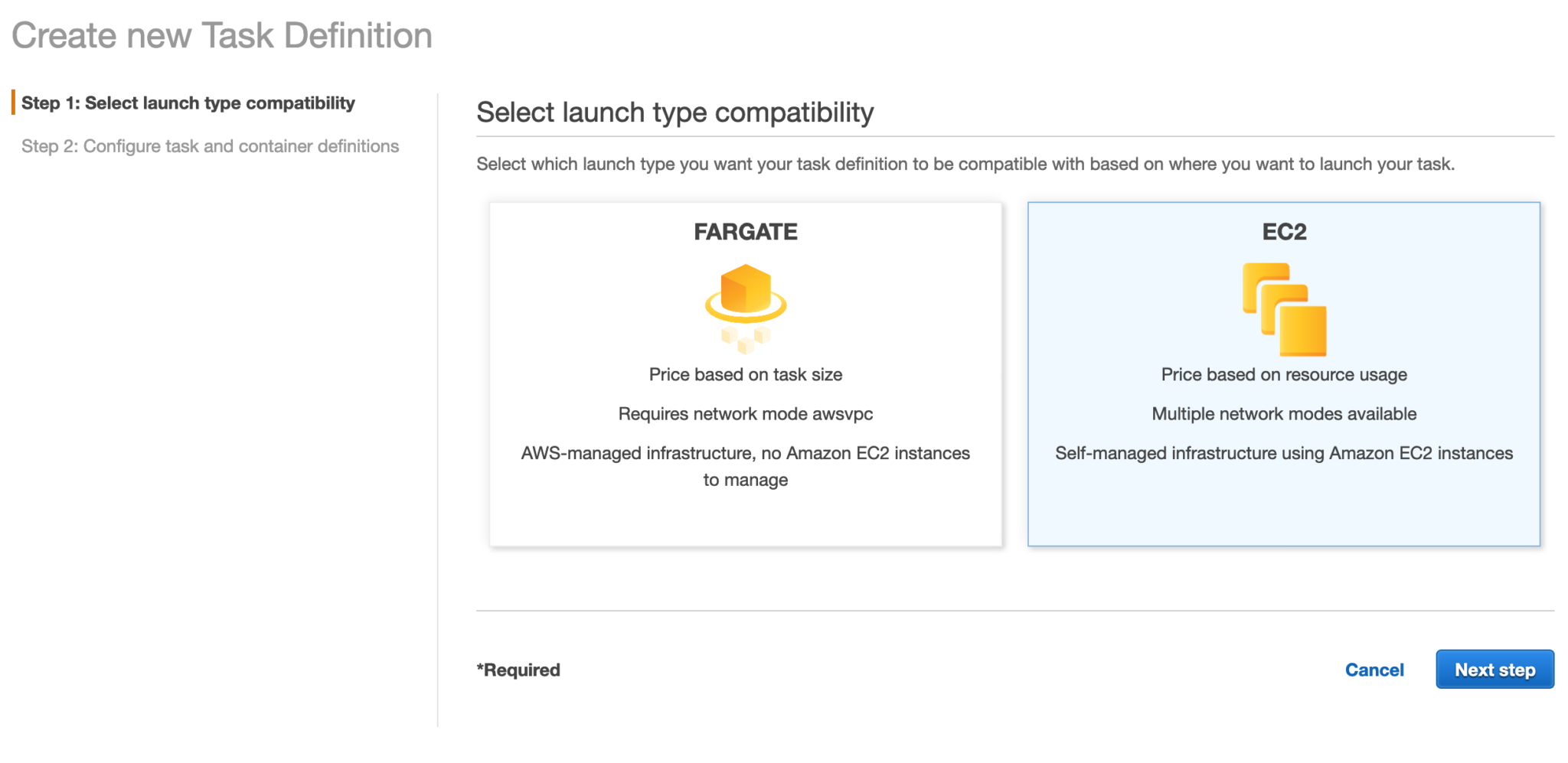 Create Task Definition for WordPress Docker Project – Salzam
