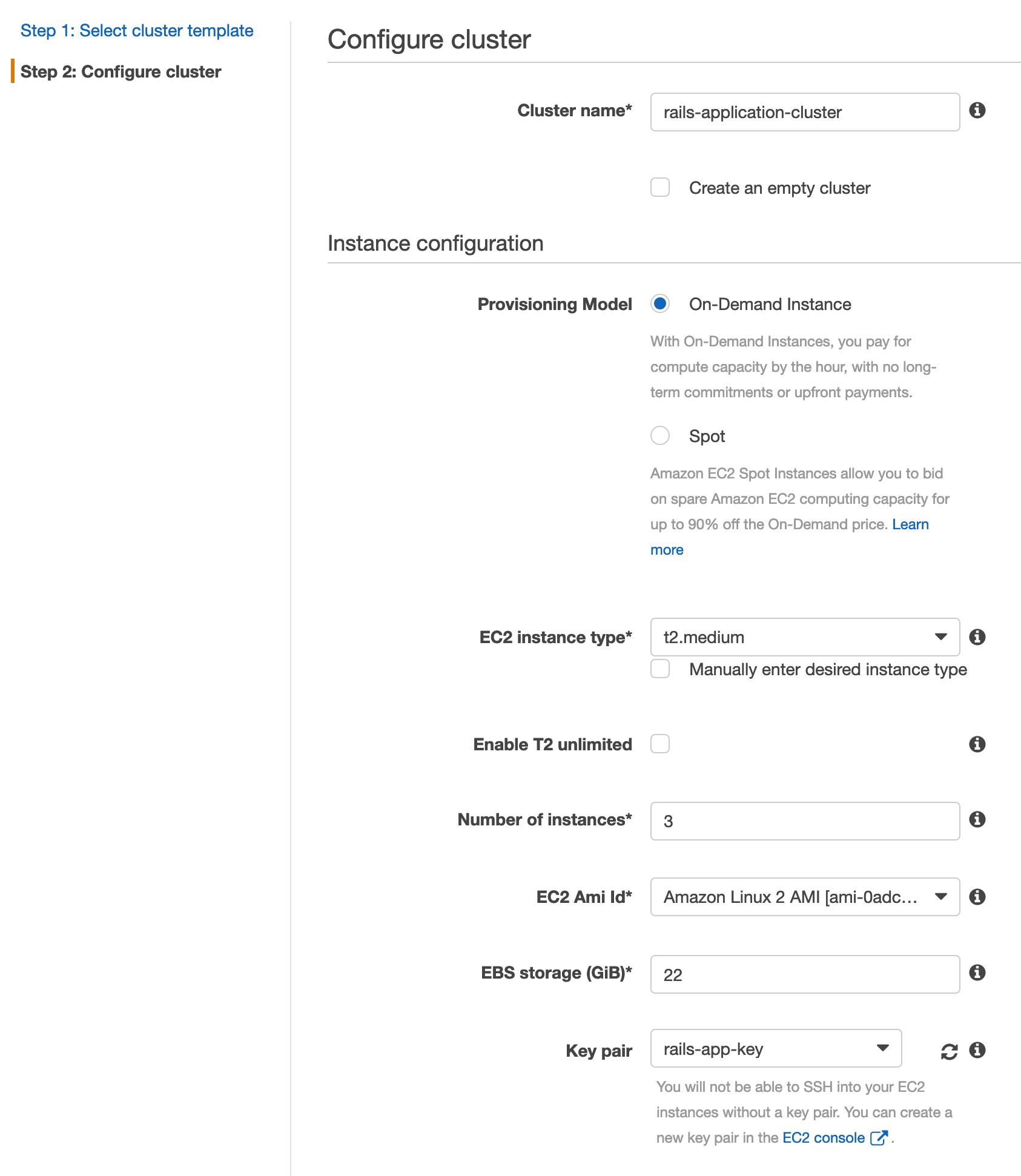 Create Ecs Cluster And Deploy Rails Sidekiq Tasks Salzam 0518